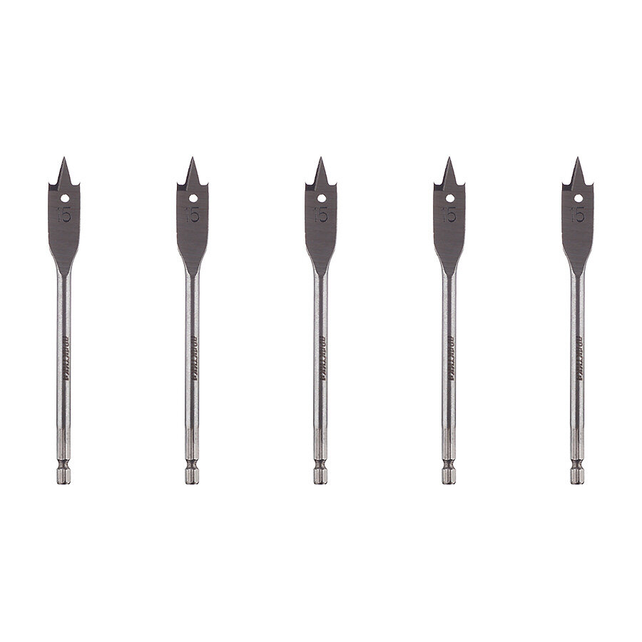 Сверло по дереву перьевое Практика (774-016) 15х152 мм (5 шт.)