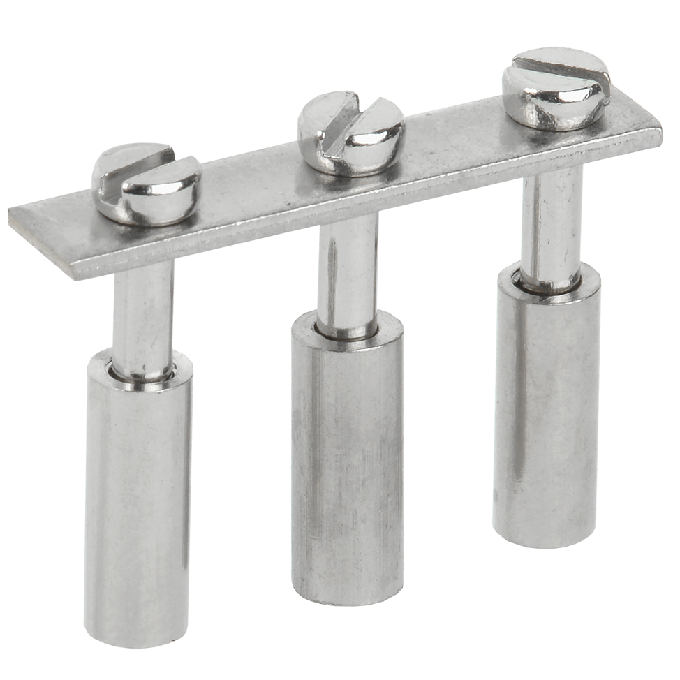 Перемычка центральная для КВИ-10мм2 3PIN, IEK YZN30Q-010-3P (50 шт.)