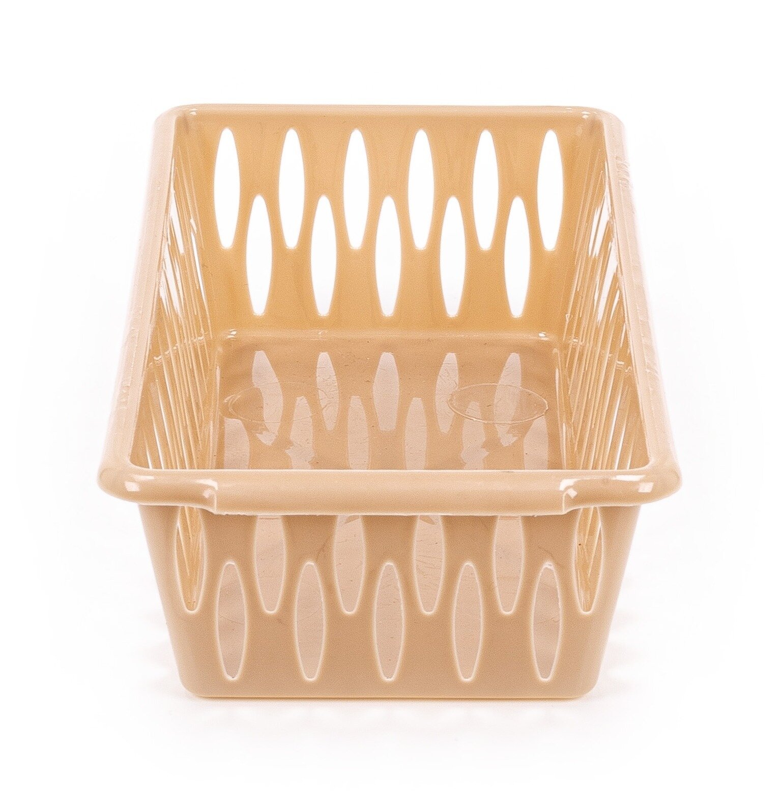 Корзина для хранения BranQ Light XS полипропилен бежевая 195х100х50мм