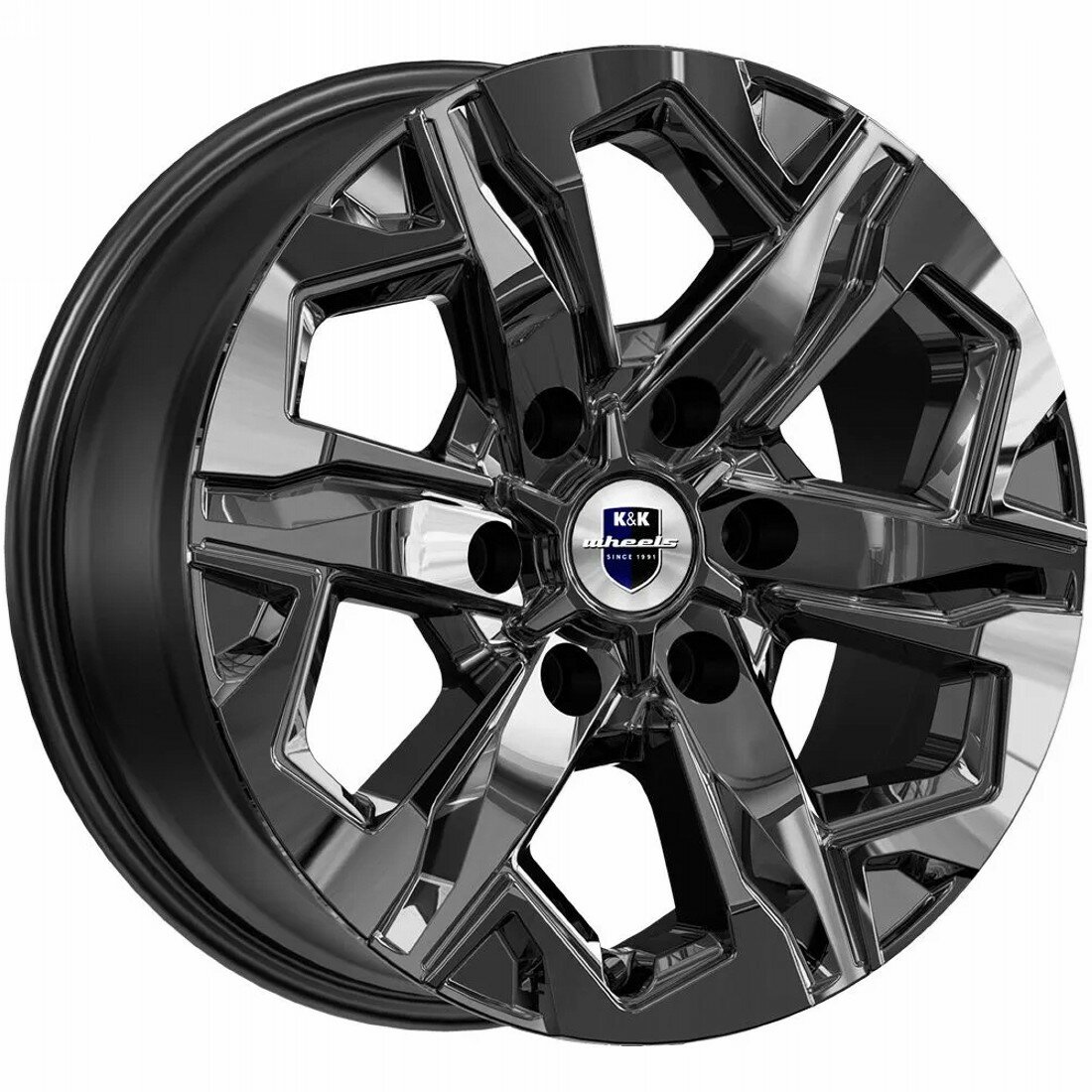 Колесный диск КиК Тейт (КС1050) 7,5x17 6x114,3 ET30 66,1 Кварц