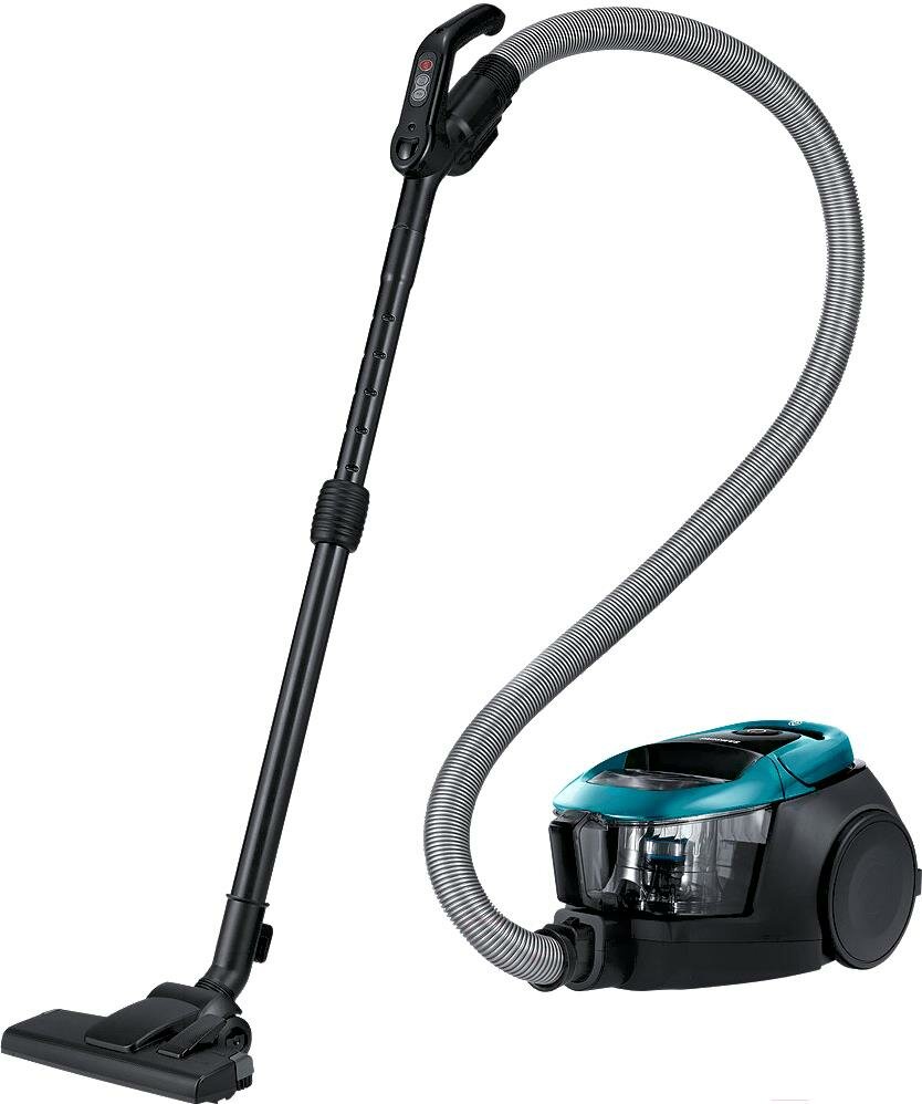 Пылесос Samsung VC18M31B0HN/EV,1800 Вт, с контейнером, мятно-голубой