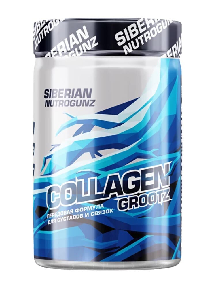 Siberian Nutrogunz Collagen Grootz, Коллаген 250 гр - Пина колада