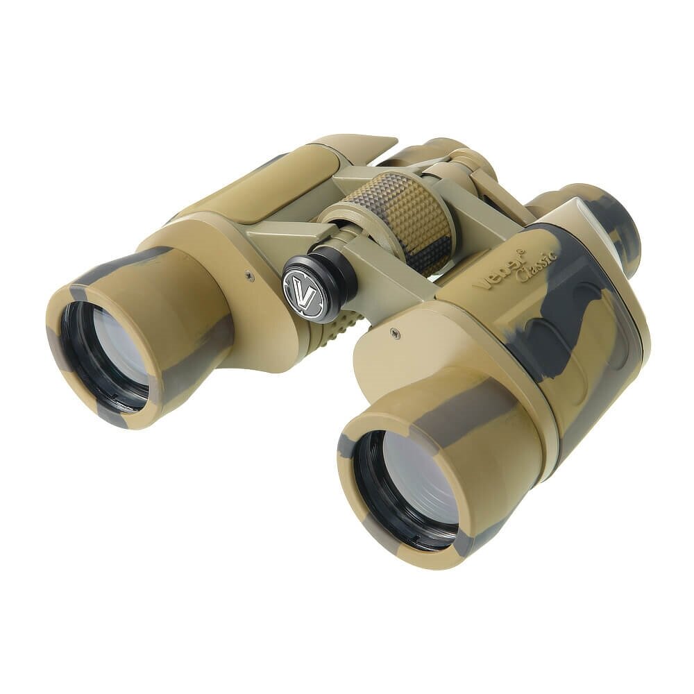 Бинокль Veber Classic Бпшц 8X40 Vrwa Широкоугольный, Камуфлированный