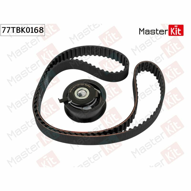 Комплект ремня ГРМ для а/м Volkswagen Caddy, AUDI 80, SEAT Toledo, MASTERKIT 77TBK0168