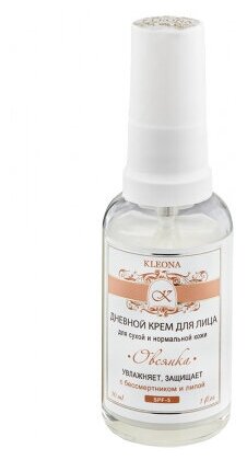 Kleona Овсянка Крем для лица дневной SPF-5, 30 мл