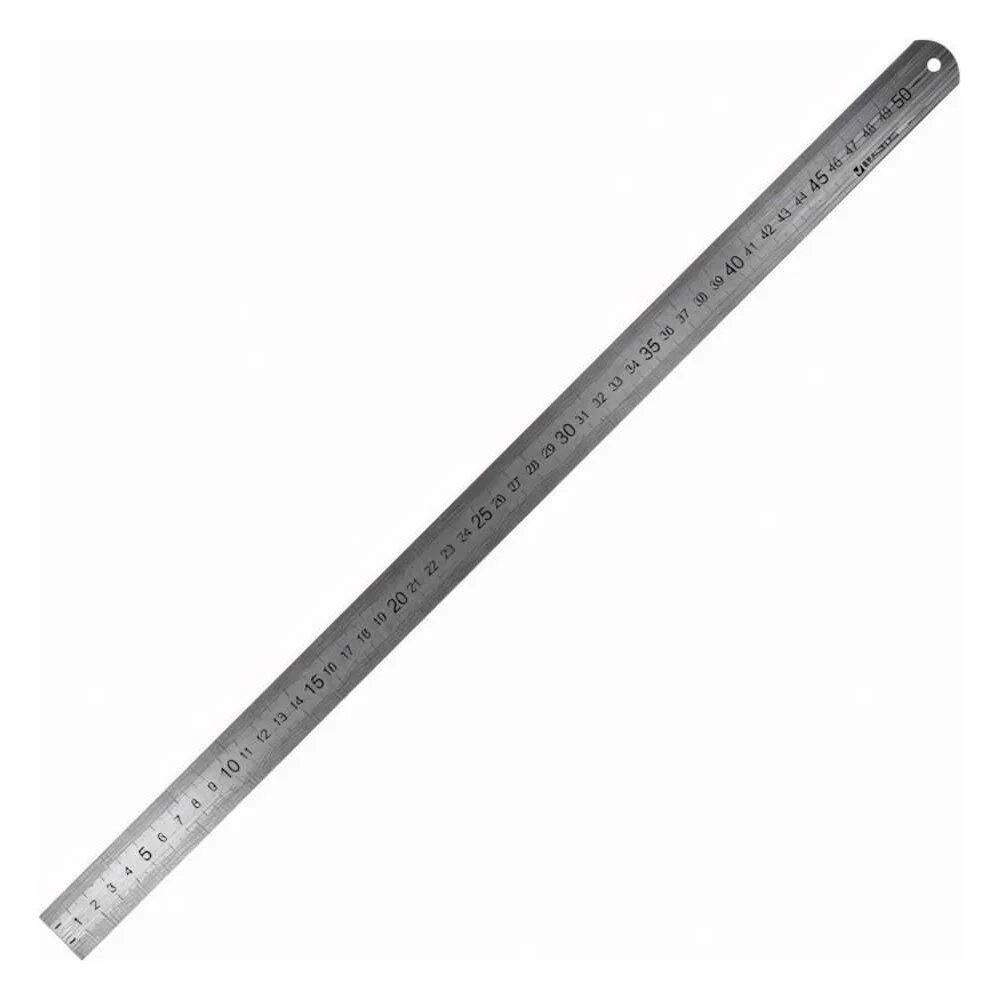 Металлическая линейка BRAUBERG 50 см 210310