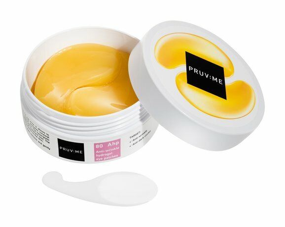 Pruv: Me Anti-Wrinkle Hydrogel Eye Patches, 60 гидрогелевых патчей для глаз против морщин с ретинолом, 84гр
