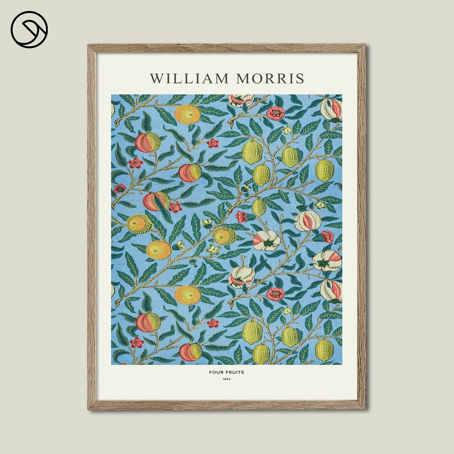 Постер для интерьера Postermarkt, William Morris №3, 50х70 см