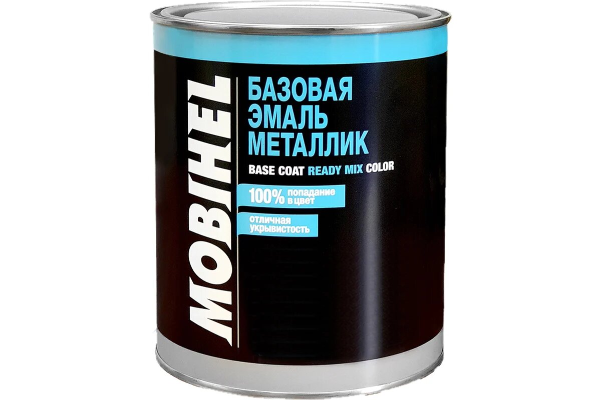 MOBIHEL базовая эмаль металлик для DAEWOO 95U Dove Silver, 1 л, 47085502