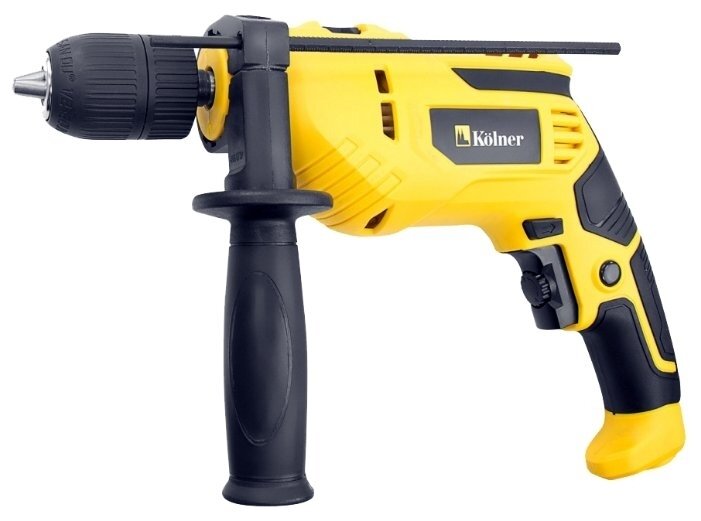 Дрель Kolner KID 700VQ, желтый