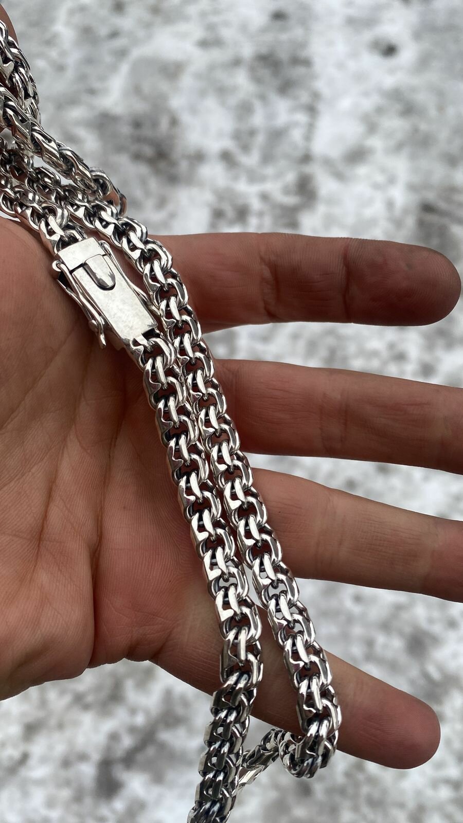 Цепь серебро, 925 проба