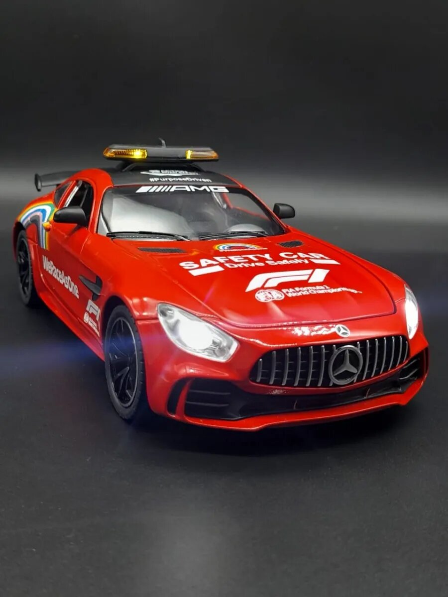 Металлическая Машинка 1:24 Mercedes Benz GT AMG Мерседес