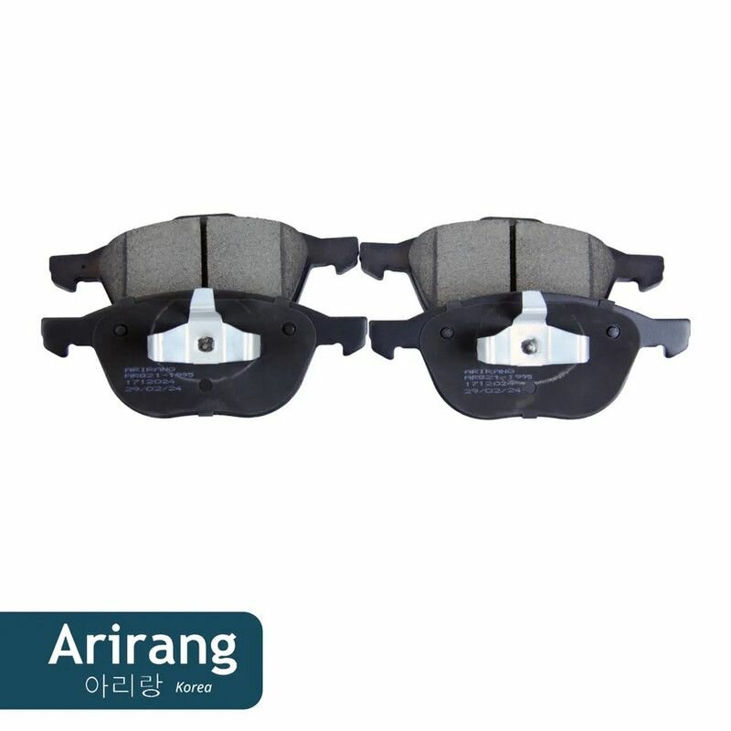 Тормозные колодки дисковые передние Arirang ARG281995 для Ford (Focus, Transit), Mazda (3), Volvo (C30, S40)
