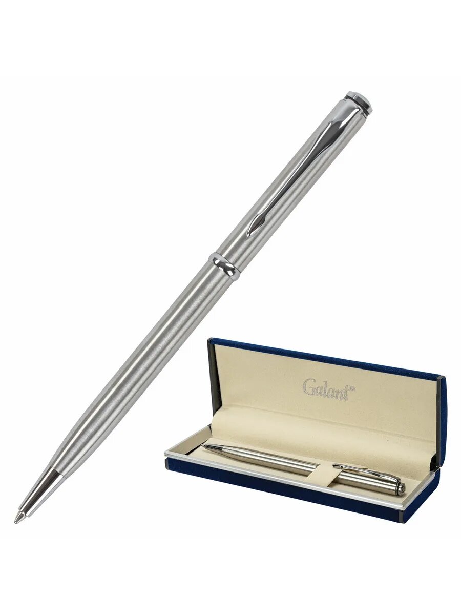 Ручка подарочная шариковая GALANT "Arrow Chrome", корпус се