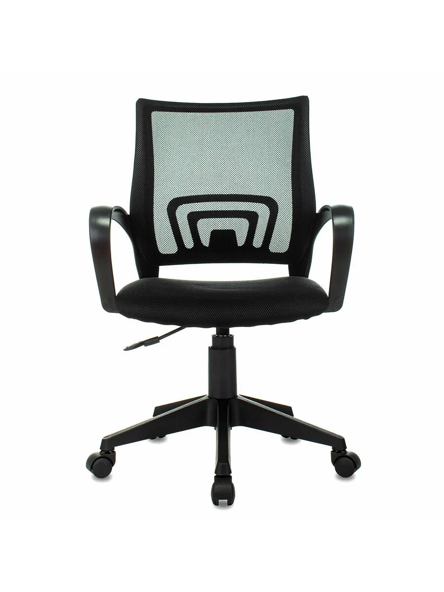 Кресло офисное Brabix Fly MG-396 черный (532083), до 120 кг, спинка сетка