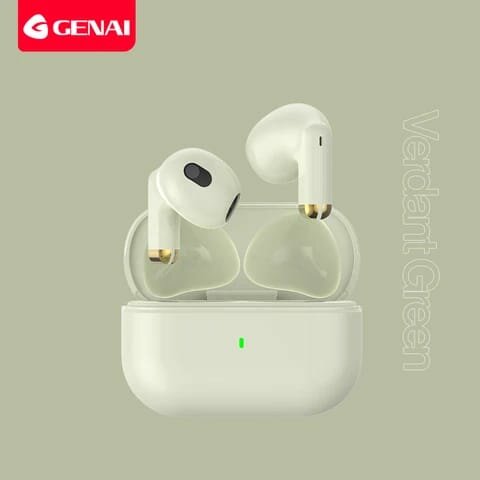 Беспроводные мини-наушники GENAI BluePods зеленые