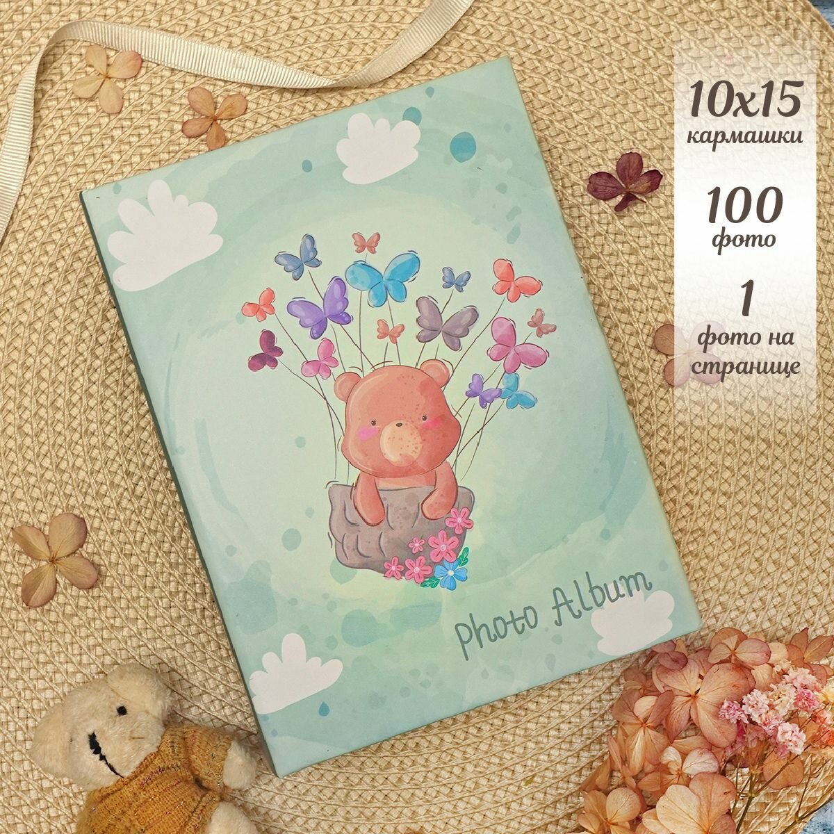 Фотоальбом на 100 фотографий размером 10X15 см, Veld Co, 134519