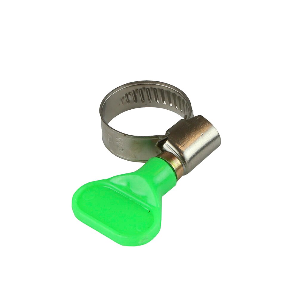 Хомут червячный с ключом MASTERPROF 12-20 мм нержавеющая сталь