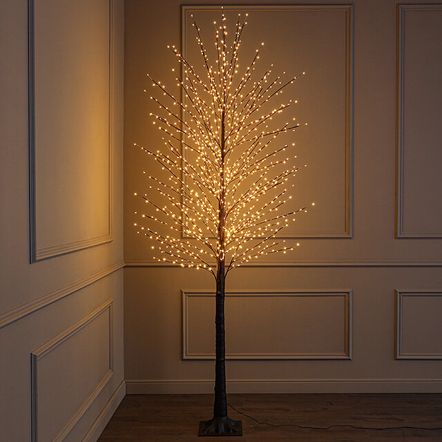 Светодиодное дерево Williton 240 см, 1152 теплых белых LED ламп, IP44, Winter Deco, 4070736