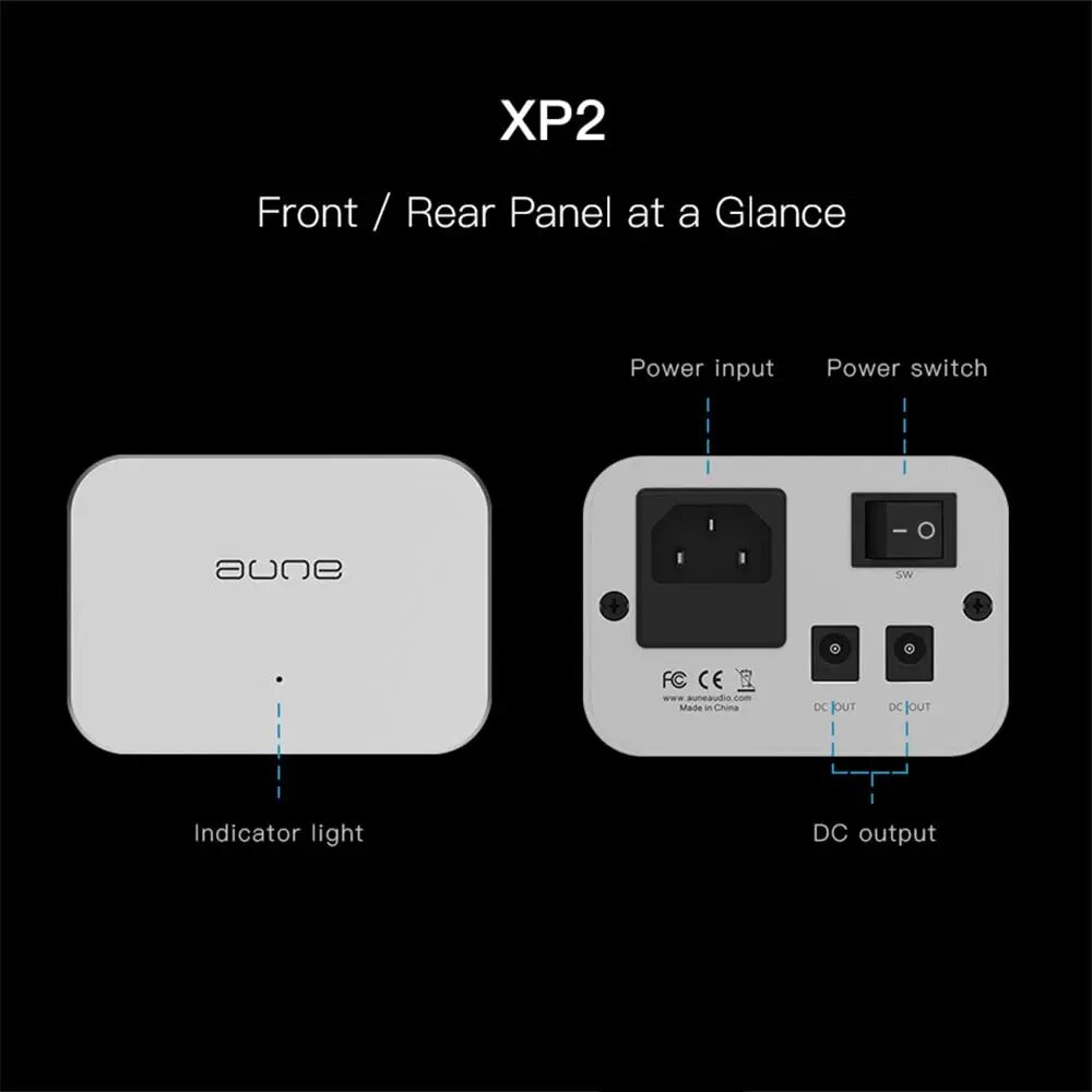 Усилитель Aune XP2 черный — фото 1