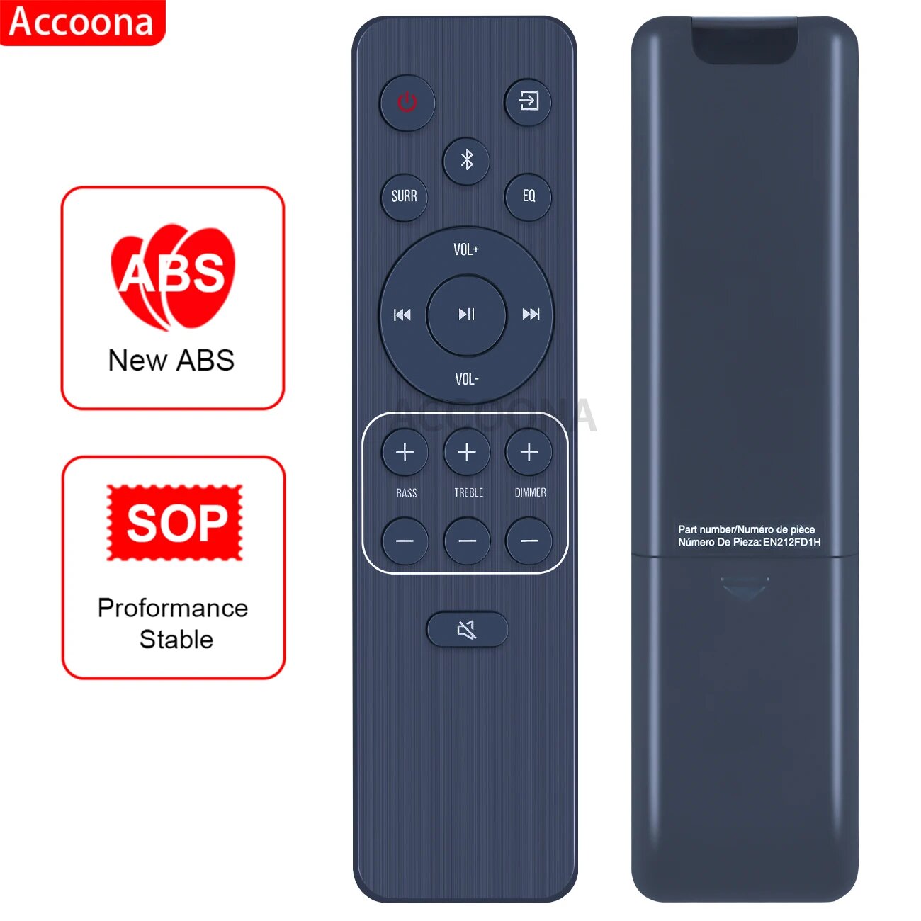 Пульт дистанционного управления accoona EN212FD1H для sound bar Hisense