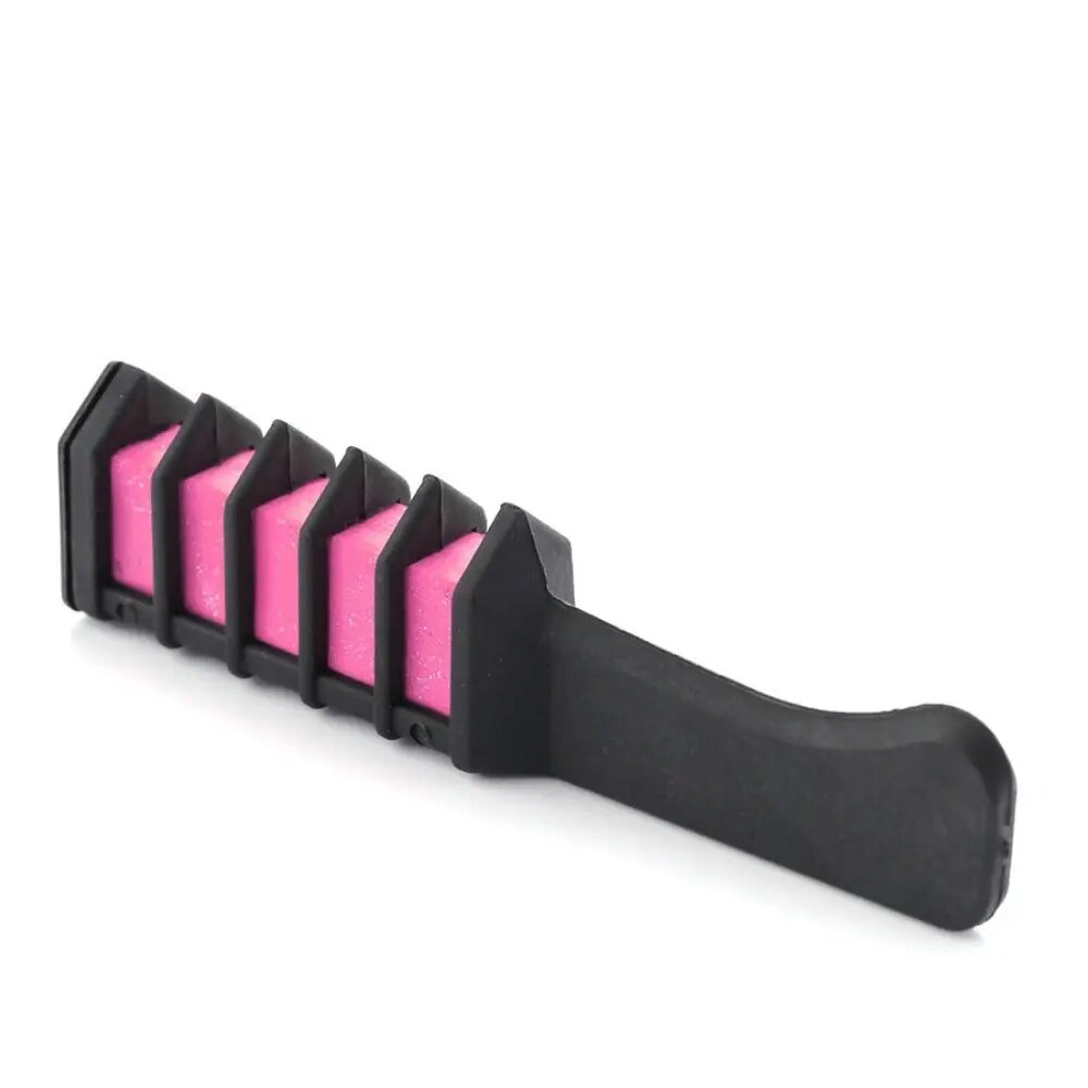 Одноразовая расческа-мелок для волос 6 цветов