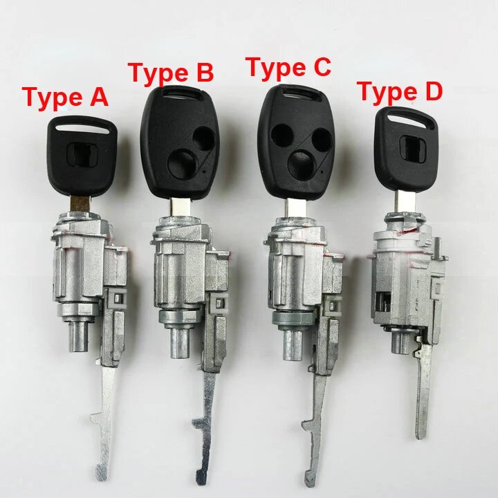 Цилиндр замка зажигания для Honda, сердечник замка зажигания для Accord/Fit/New Civic/Odyssey/CRV Type C