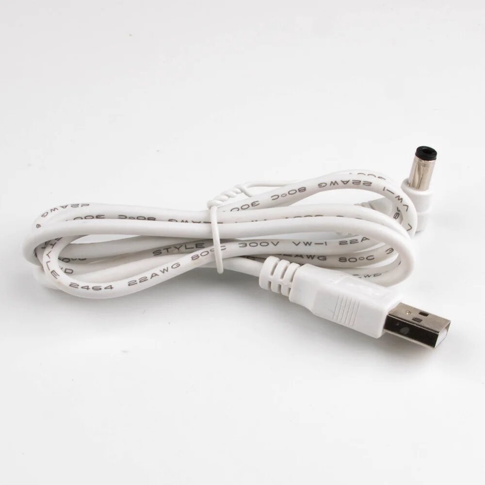 YIDAMA-TONGLE Кабель питания USB в DC 5,5*2,5/2,1 мм beige