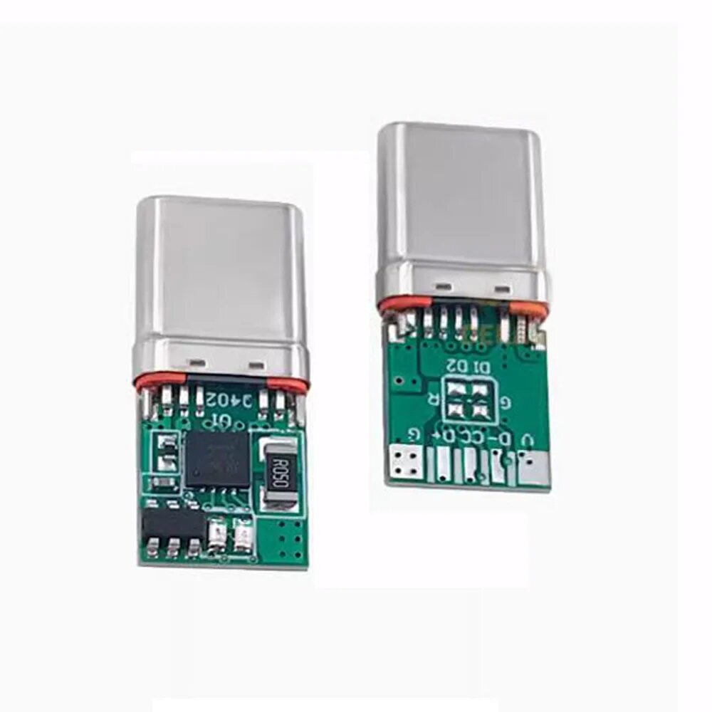 Комплект USB разъемов EClyxun Type-C 6A 120W + USB 2.0 — фото 1