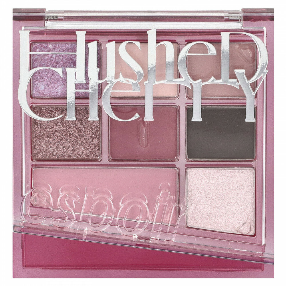 Espoir, Real Eye Palette All New, палитра теней для век, оттенок Вишня, 1 шт.