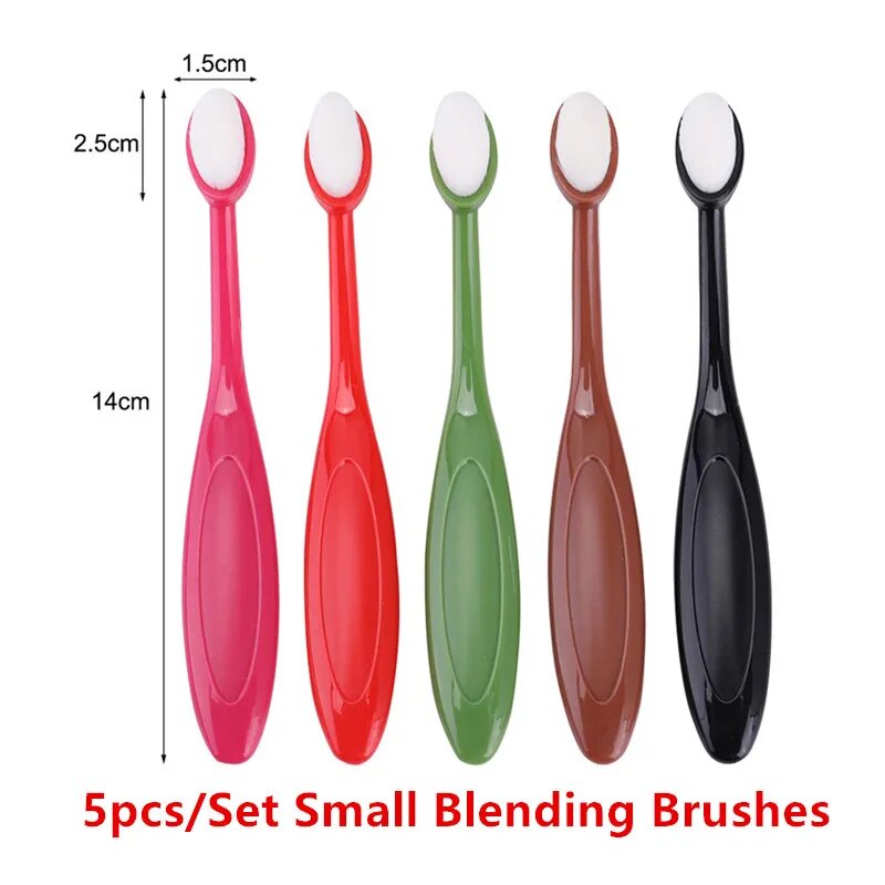 Набор из 5 мягких радужных кистей для рисования B (Only Brushes)