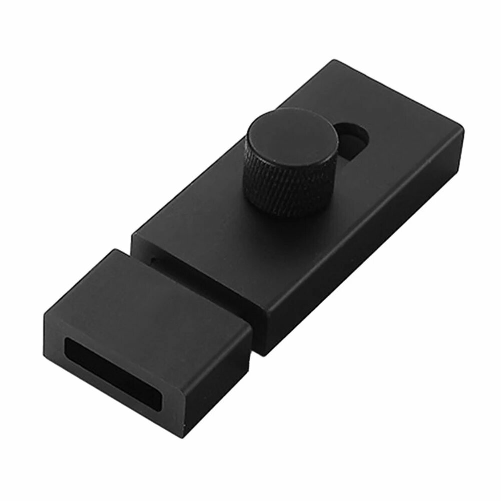 Дверной болт алюминиевый золотистый Black 80mm