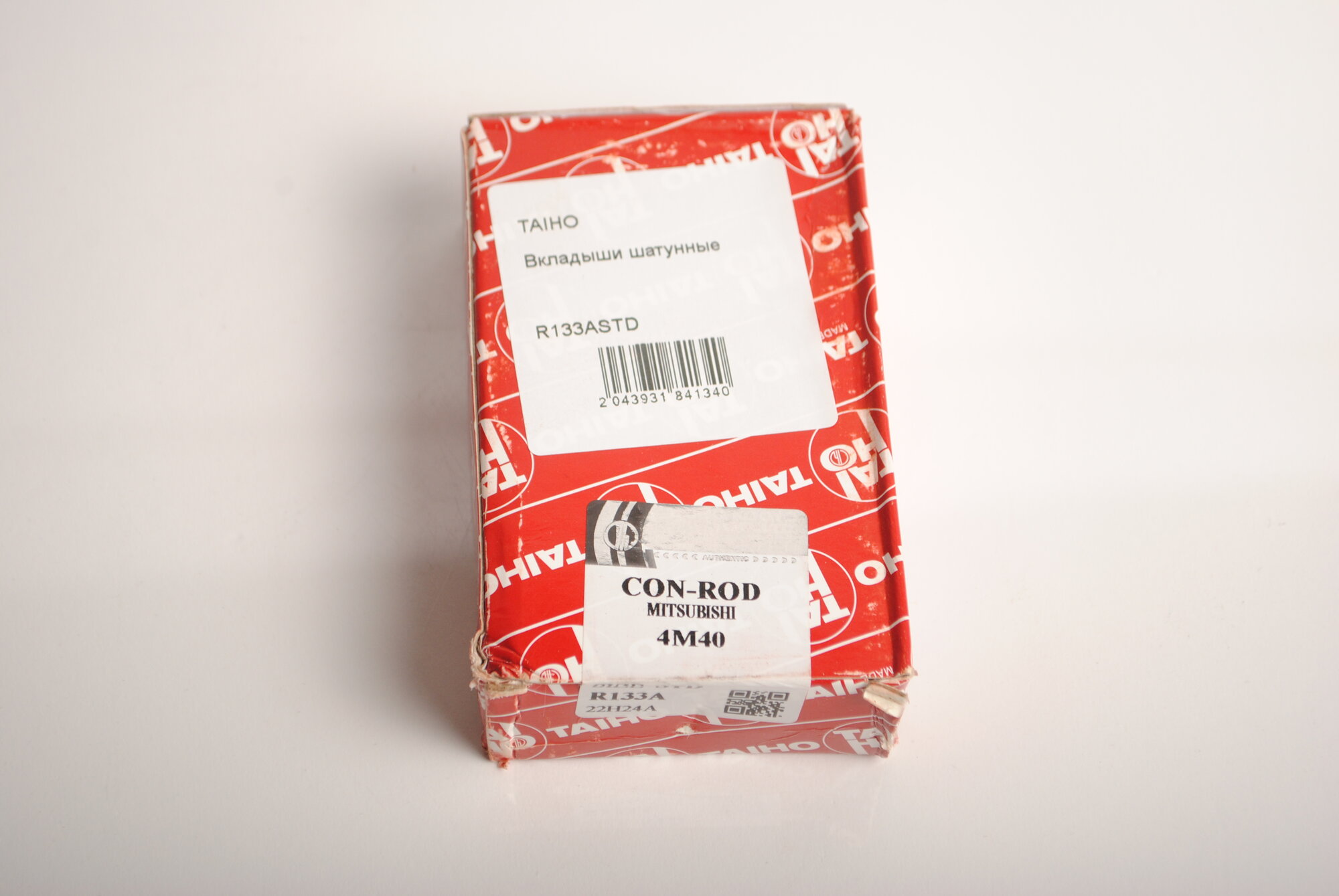 Вкладыши шатунные R133ASTD TAIHO Mitsubishi