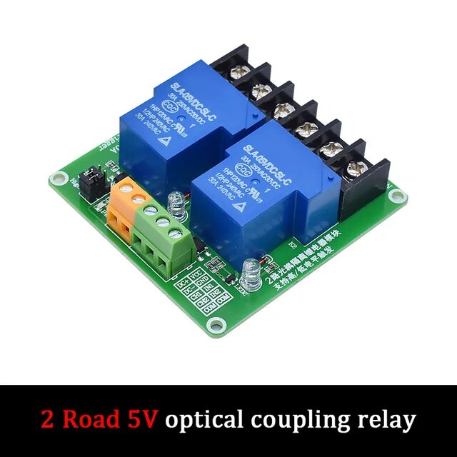 2-канальный релейный модуль 5V, 2 way