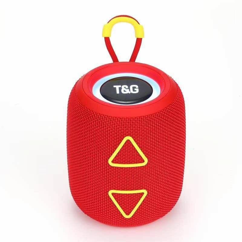 Колонка портативная TG655 c красочные огни, Открытый динамик беспроводная, Bluetooth/FM/AUX режим воспроизведения музыки