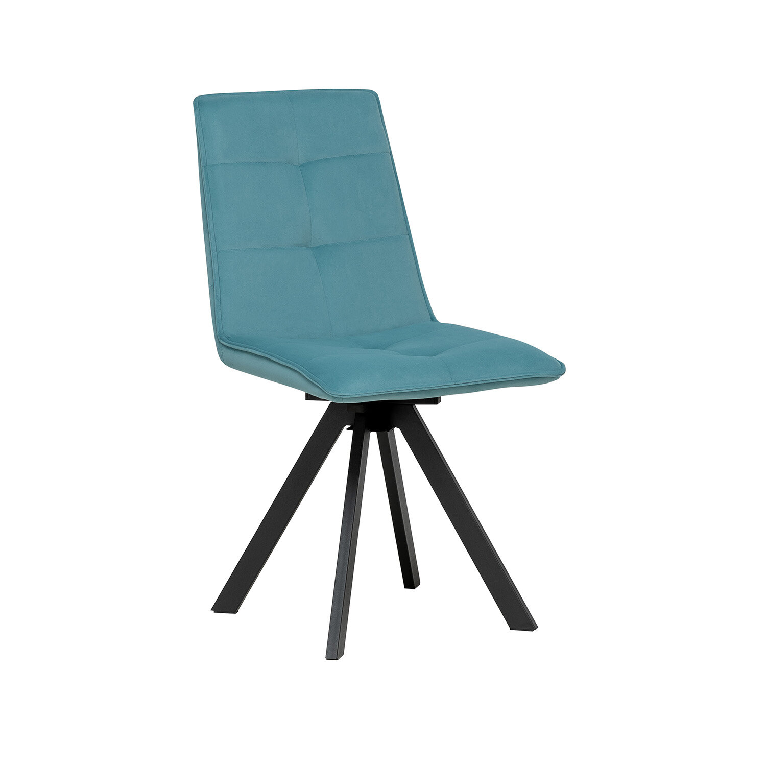 Стул Leset Умбра 360 (поворотный механизм) Чёрный/Ментол Размеры: Высота 885мм Глубина 575мм Ширина 460мм