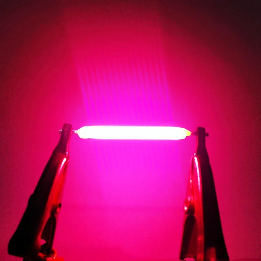 Розовые LED нити 39mm DC3V 10шт