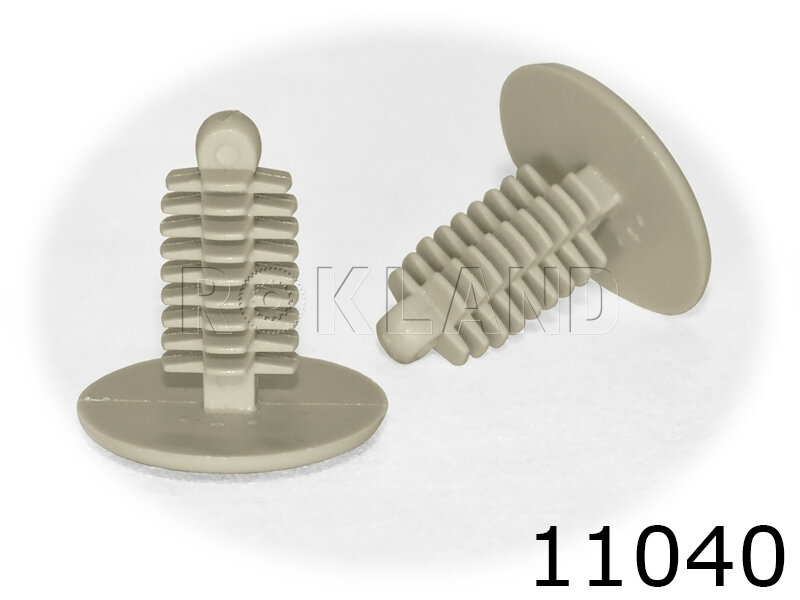 10шт - 11040 клипса автомобильная TOYOTA/LEXUS ROKLAND