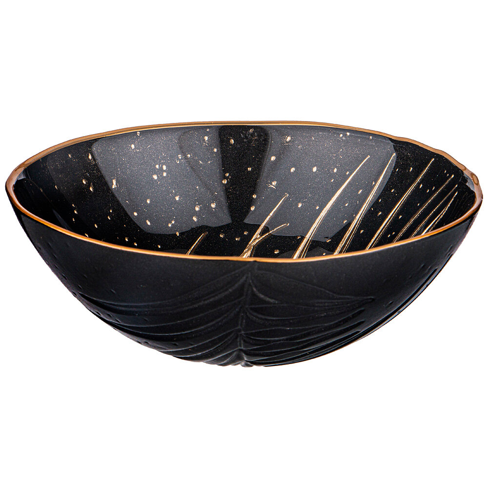 Салатник bohemia black 16см KSG-336-107