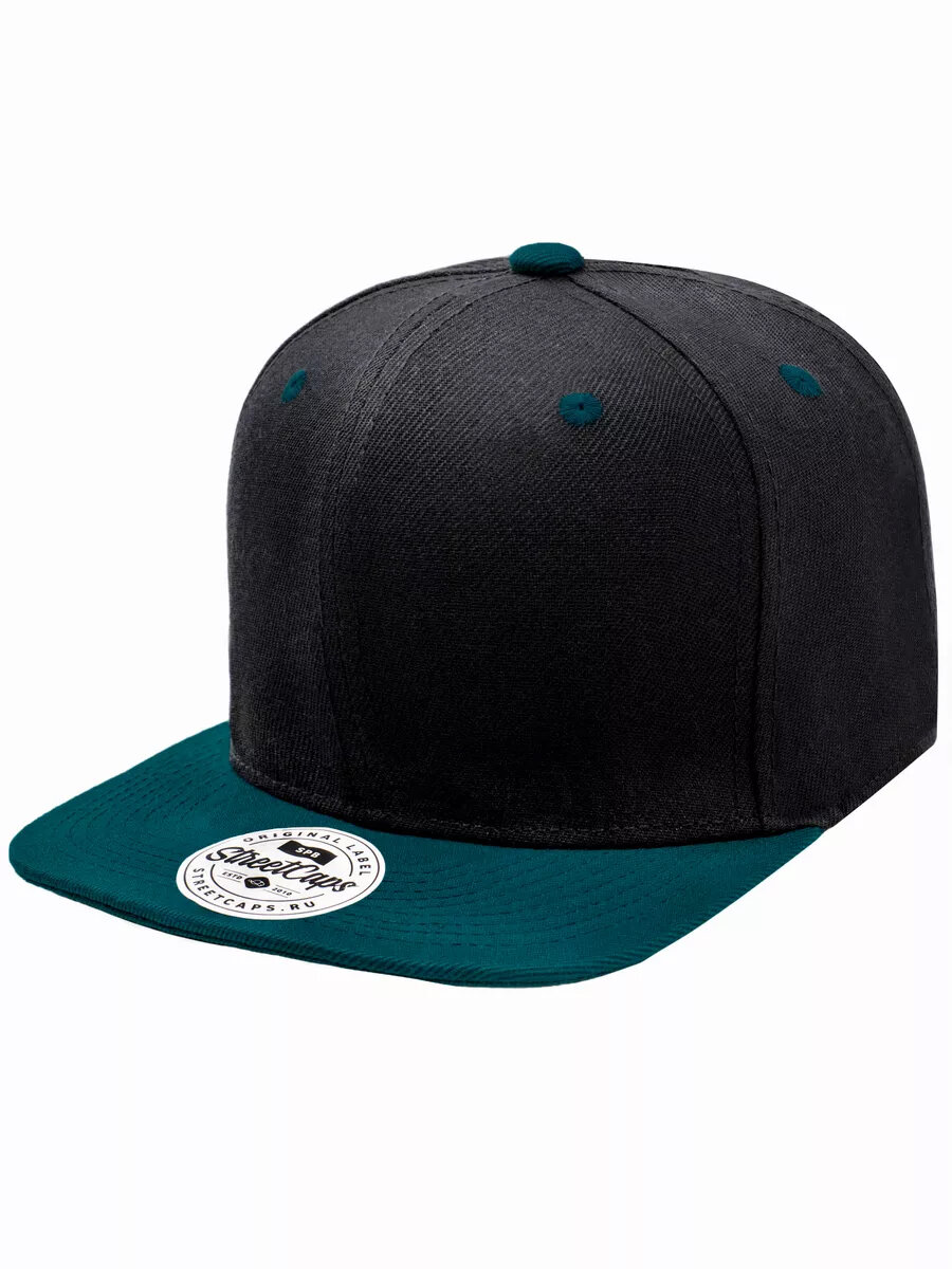 Бейсболка 004-6-2-000-000A Шестипанельная двухцветная акриловая для мужчин