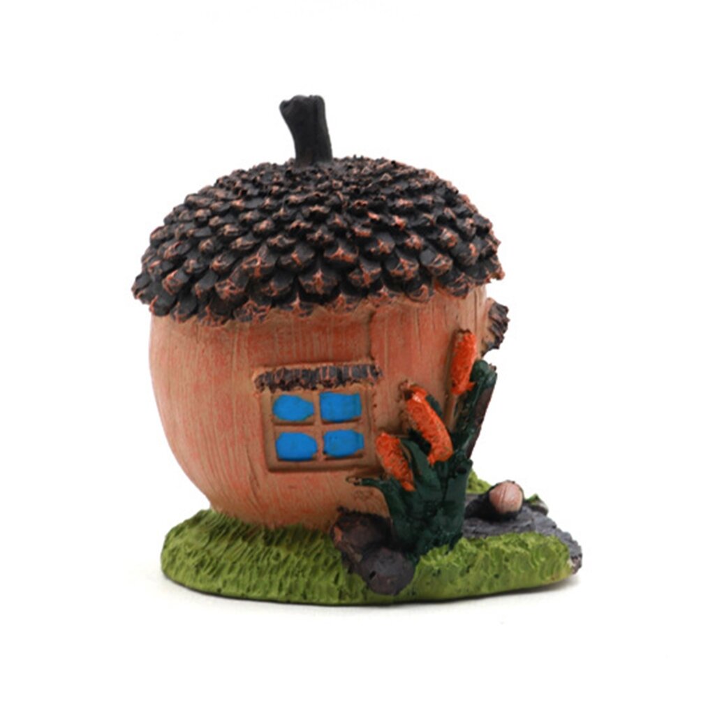 Садовый гриб, сосновая шишка, домик для рыбы и креветок, украшение для дома, украшение для аквариума-LMC20721