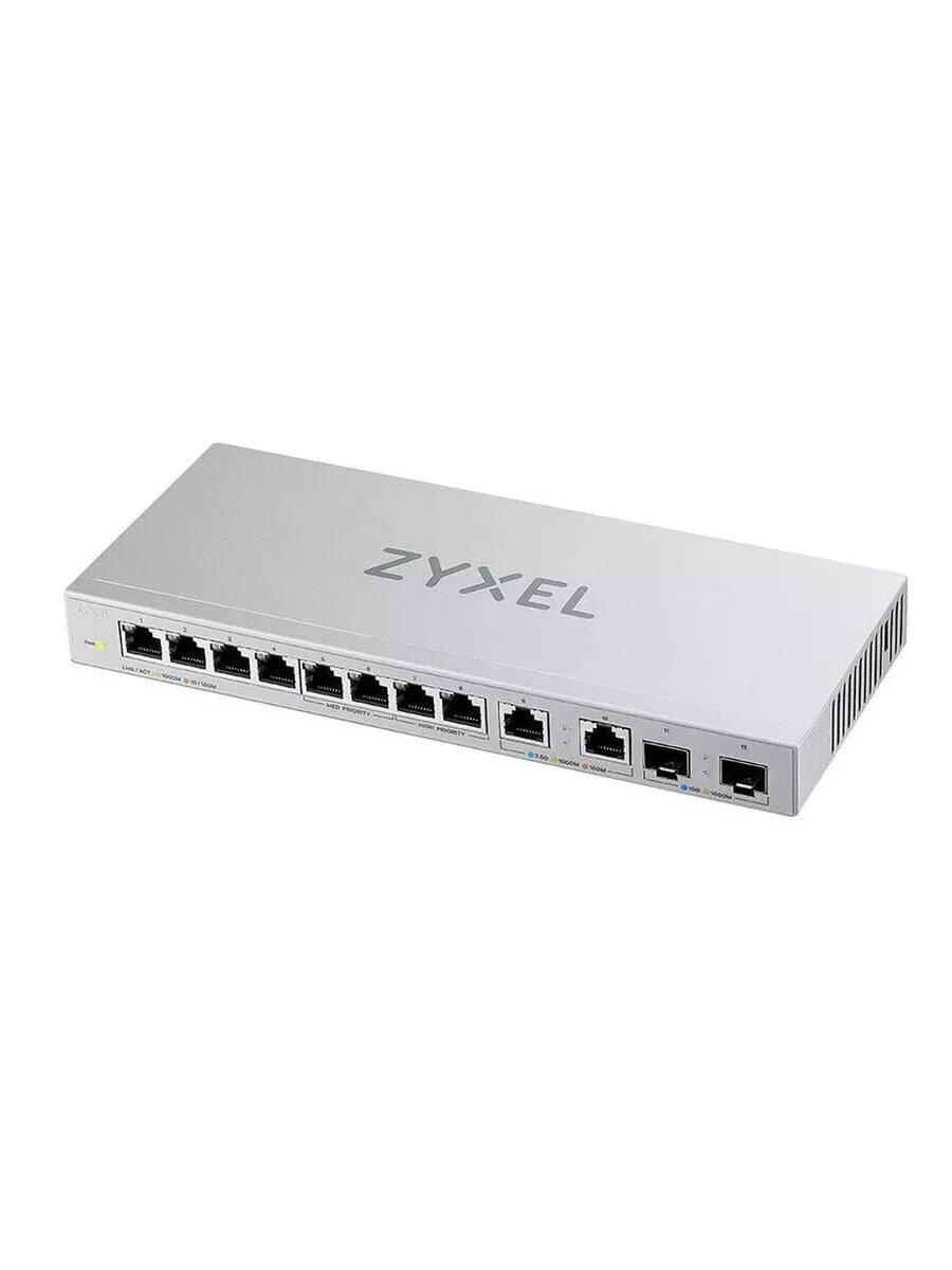 Коммутатор Zyxel XGS1010-12-ZZ0102F неуправляемый