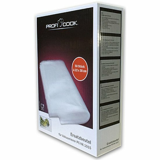 Пакеты для вакуумного упаковщика Profi Cook PC-VK 1015+PC-VK 1080 22*30