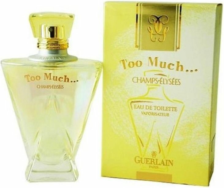 Guerlain champs elysees too much 50ml туалетная вода жен.
