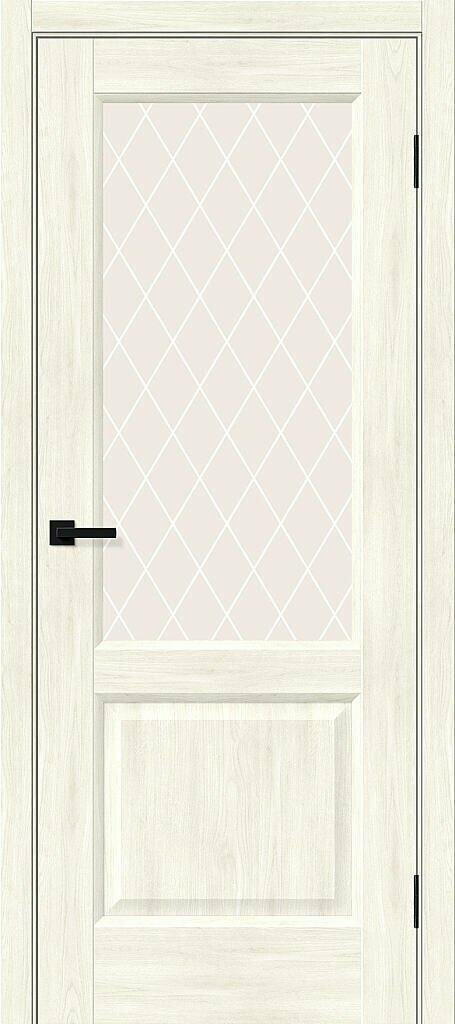 Дверь Неоклассик-33 Nordic Oak White Сrystal Браво 200*70