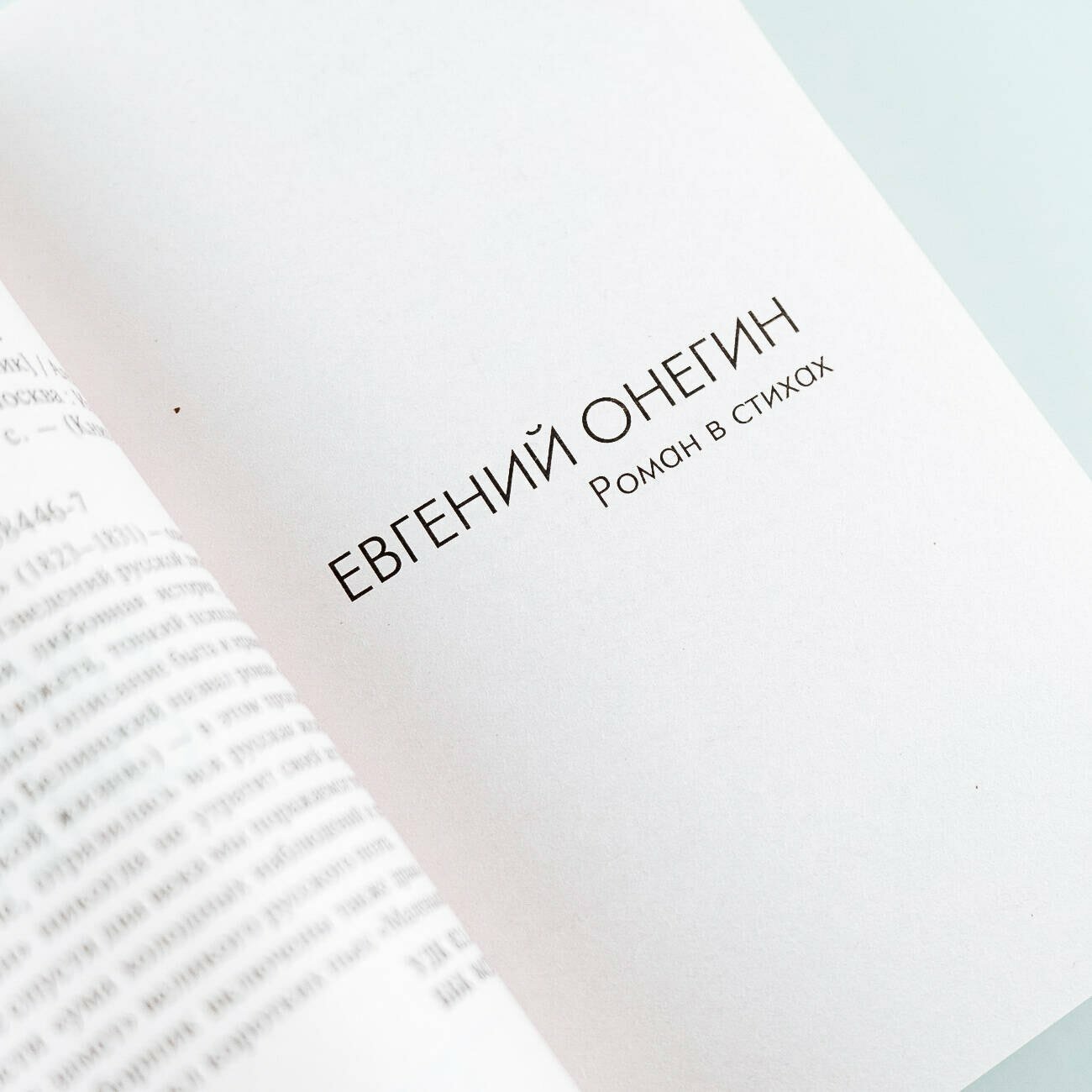 Евгений Онегин — фото 1