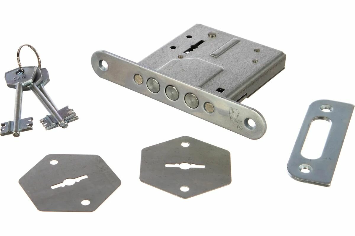 Врезной замок BORDER 76600-ЗВ8-4С/13. ЗП7. НШ-014.1Ш3 6075