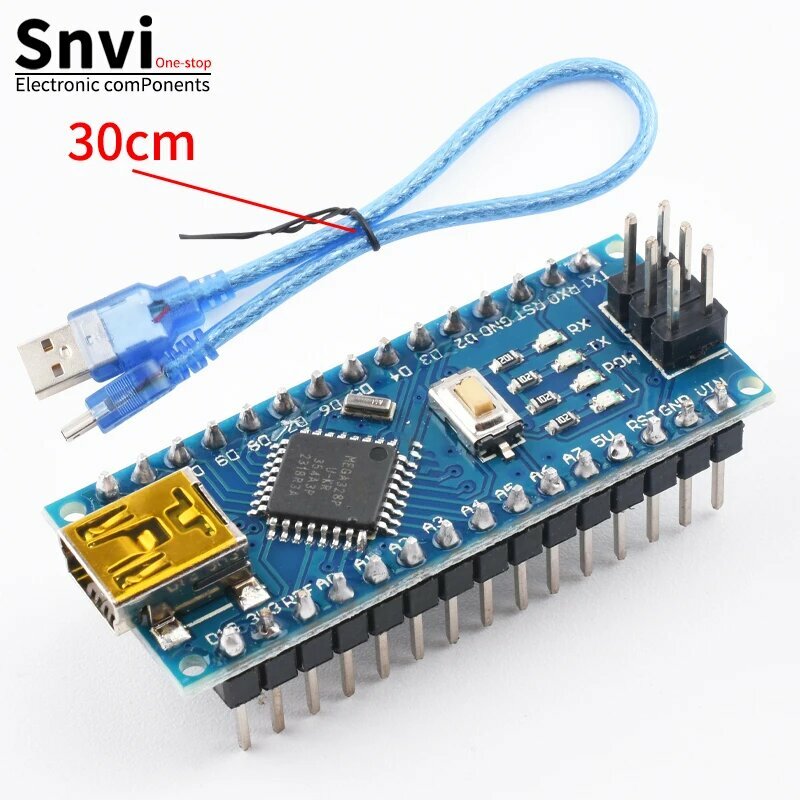 Snvi Nano 3.0 контроллер ATmega328P Mini Welding-Cable