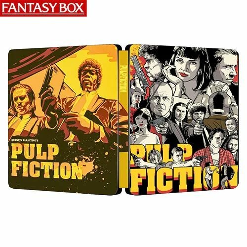 Quentin s Pulp Fiction Steelbook Fantasybox(Только стальной корпус, без диска с игрой) пустой стальной корпус коллекционный бокс без диска