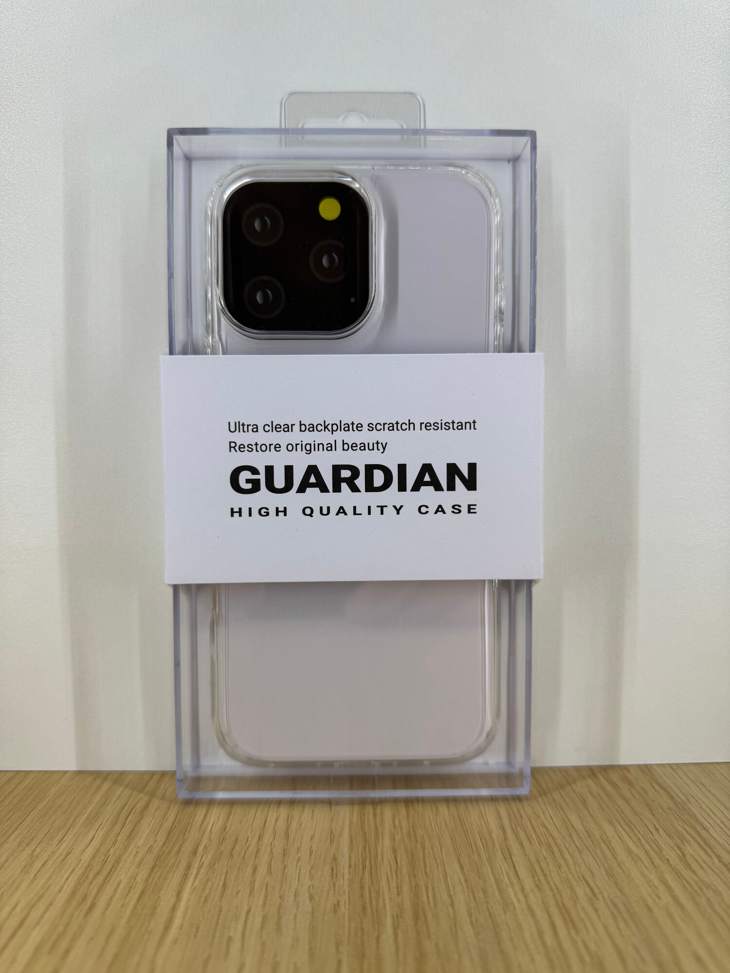 Чехол для iPhone 16 Pro Max KZDOO Guardian / Чехол для айфона 16 про макс / Прозрачный